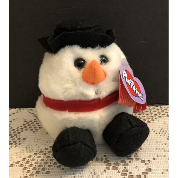 SWIBCO | Toys | Swibco Puffkins Plush Snowman 5 Flurry 997 Mini Winter ...